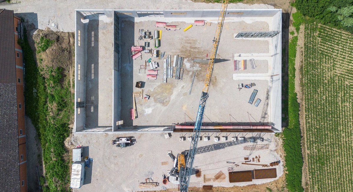 Maschinenhalle, Werkstatt und Getreidelager mit Master PRO - RINGER