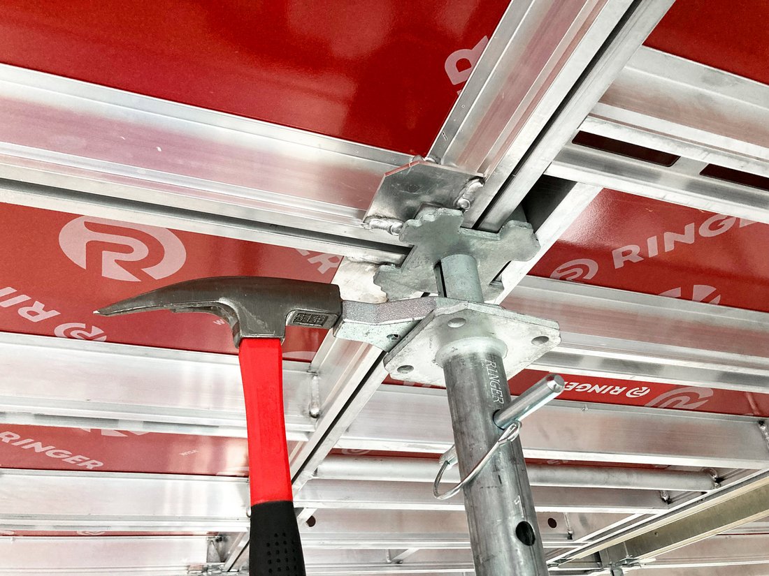 AluDEK - Extra-lightweight slab formwork from RINGER - RINGER