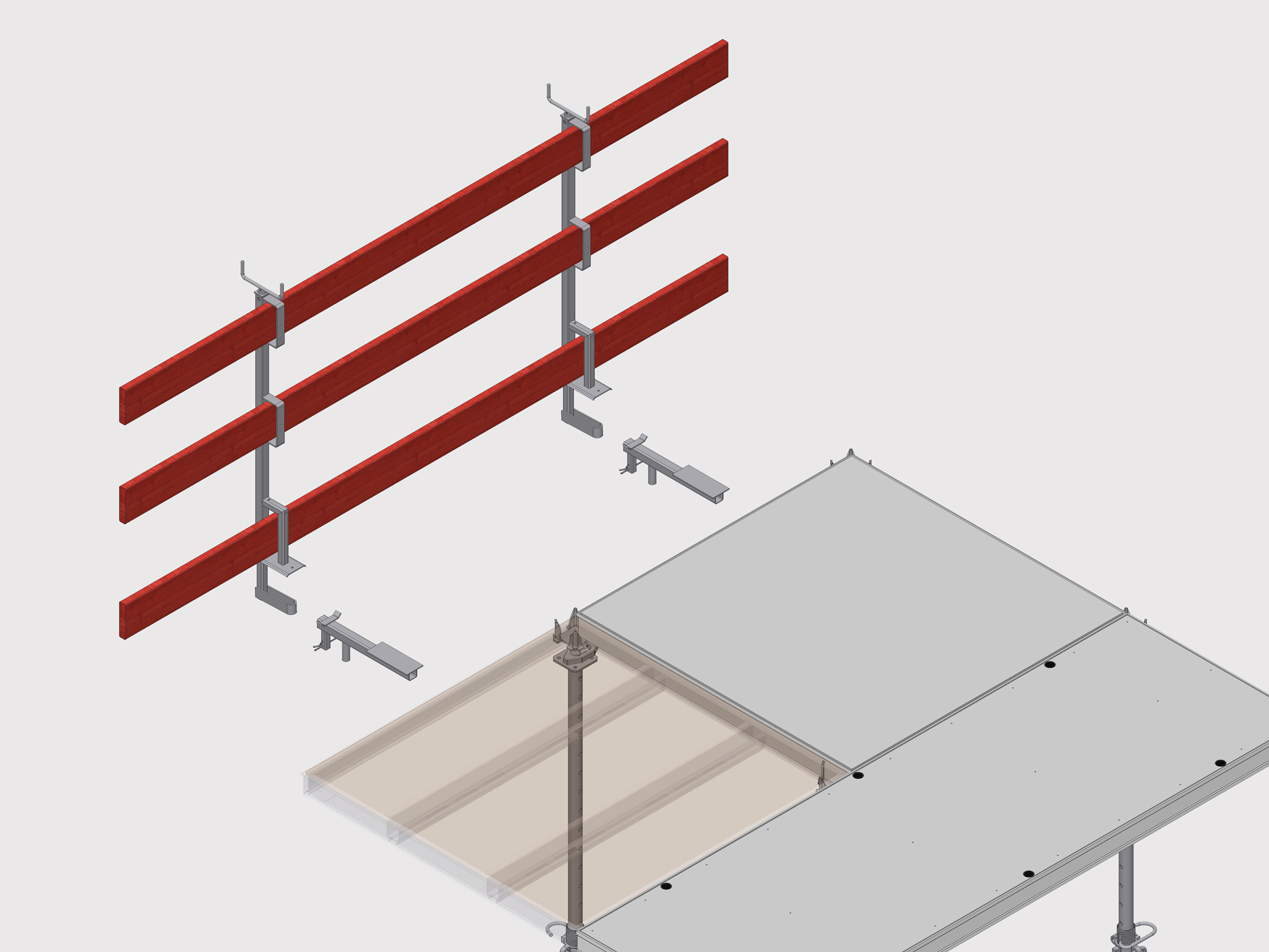 AluDEK - Extra-lightweight slab formwork from RINGER - RINGER
